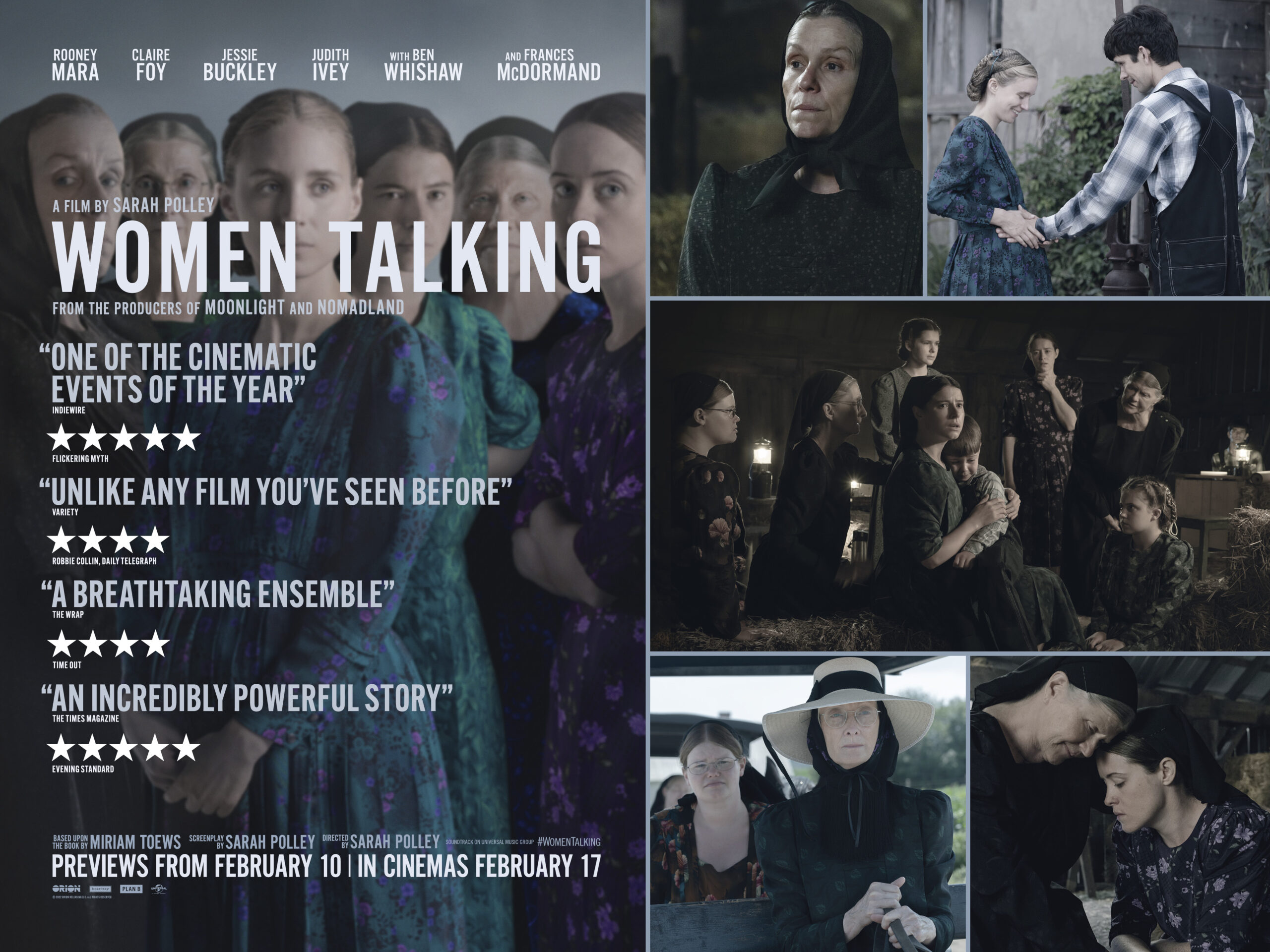 Film review: Women Talking - "an act of female imagination" | Plymouth ...